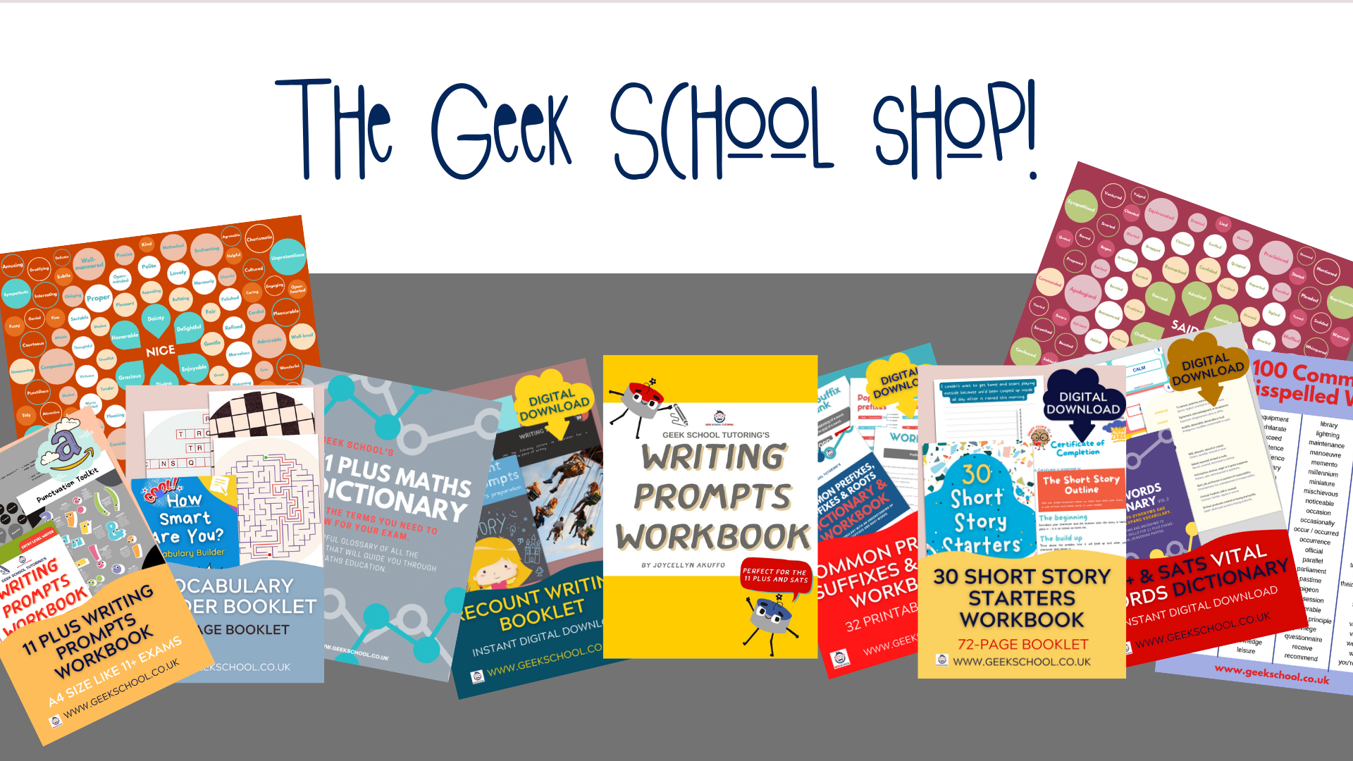 All Products – Geek School Tutoring