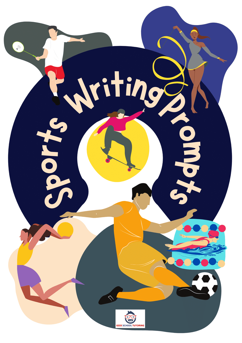 Sports Writing Prompts - Instant Download – Geek School Tutoring